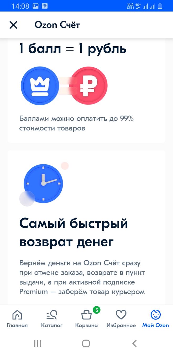 Что такое Ozon Счёт?